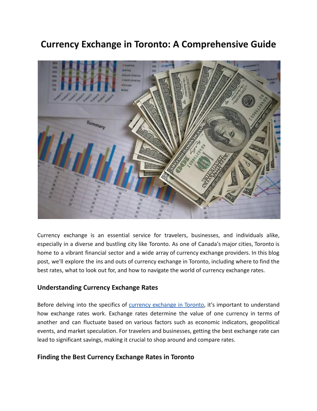 A Guide to Understanding Exchange Fees and Costs - Blog name example